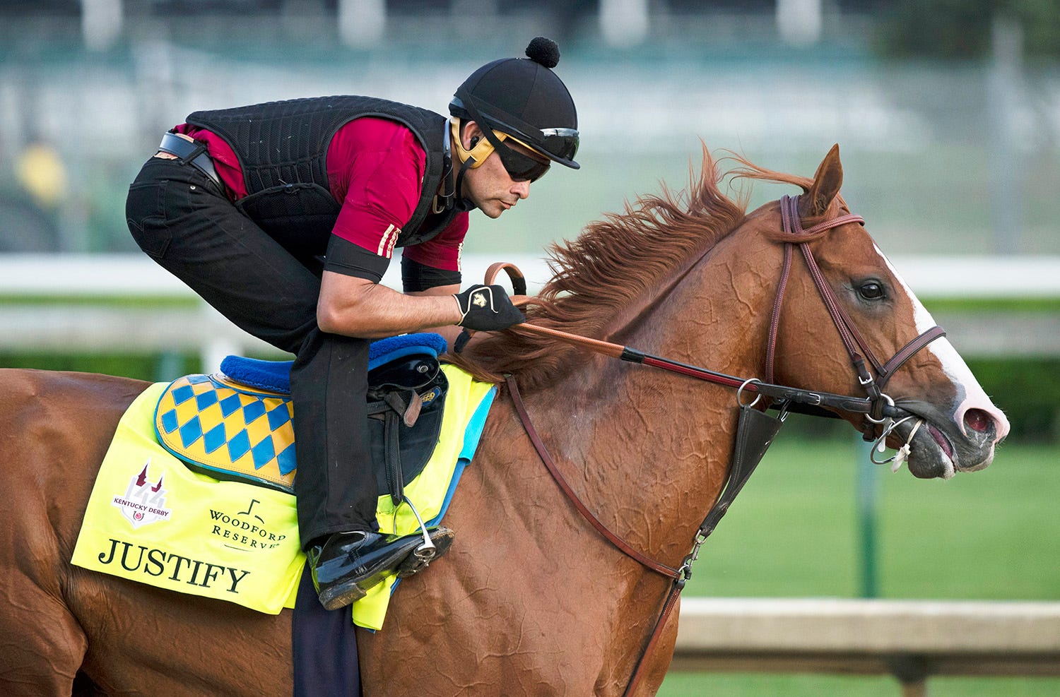 Derby Clocker: Justify looks the part of favorite