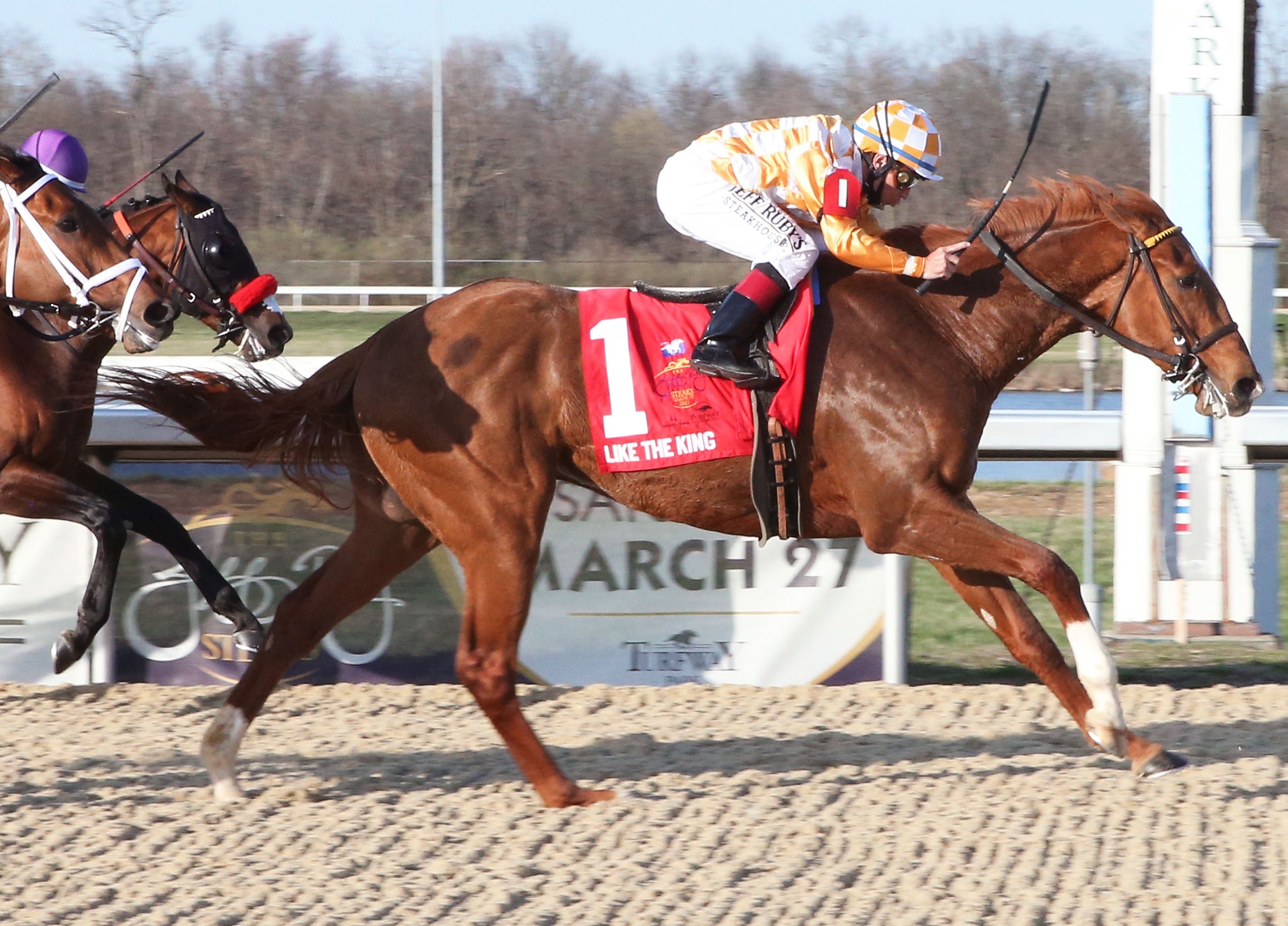 Like the King earns Kentucky Derby berth with Jeff Ruby Steaks win
