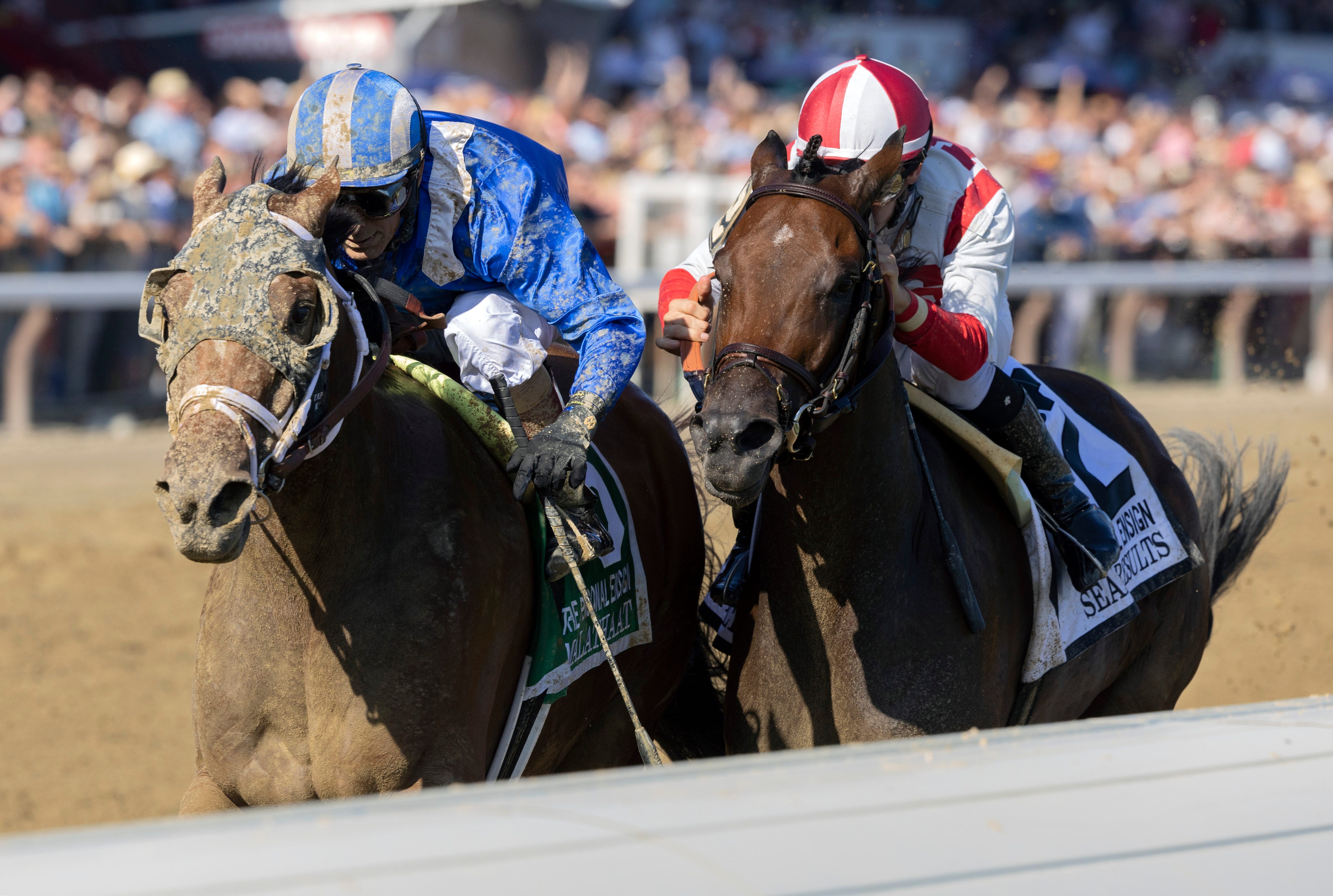 Malathaat mostró dominio en el Personal Ensign Stakes G1 con el ...