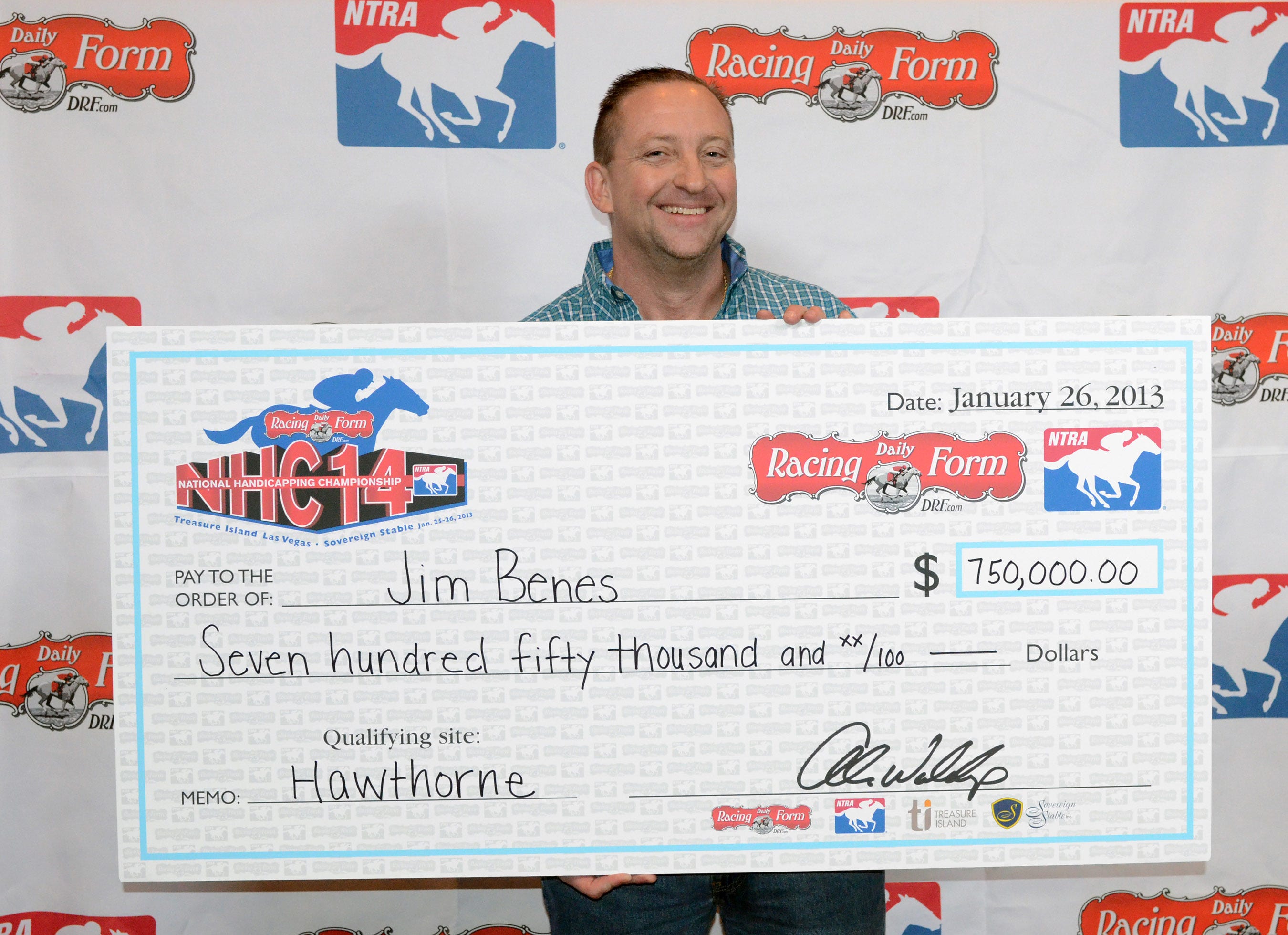 Q&A: Jim Benes on winning the 2013 National Handicapping Championship
