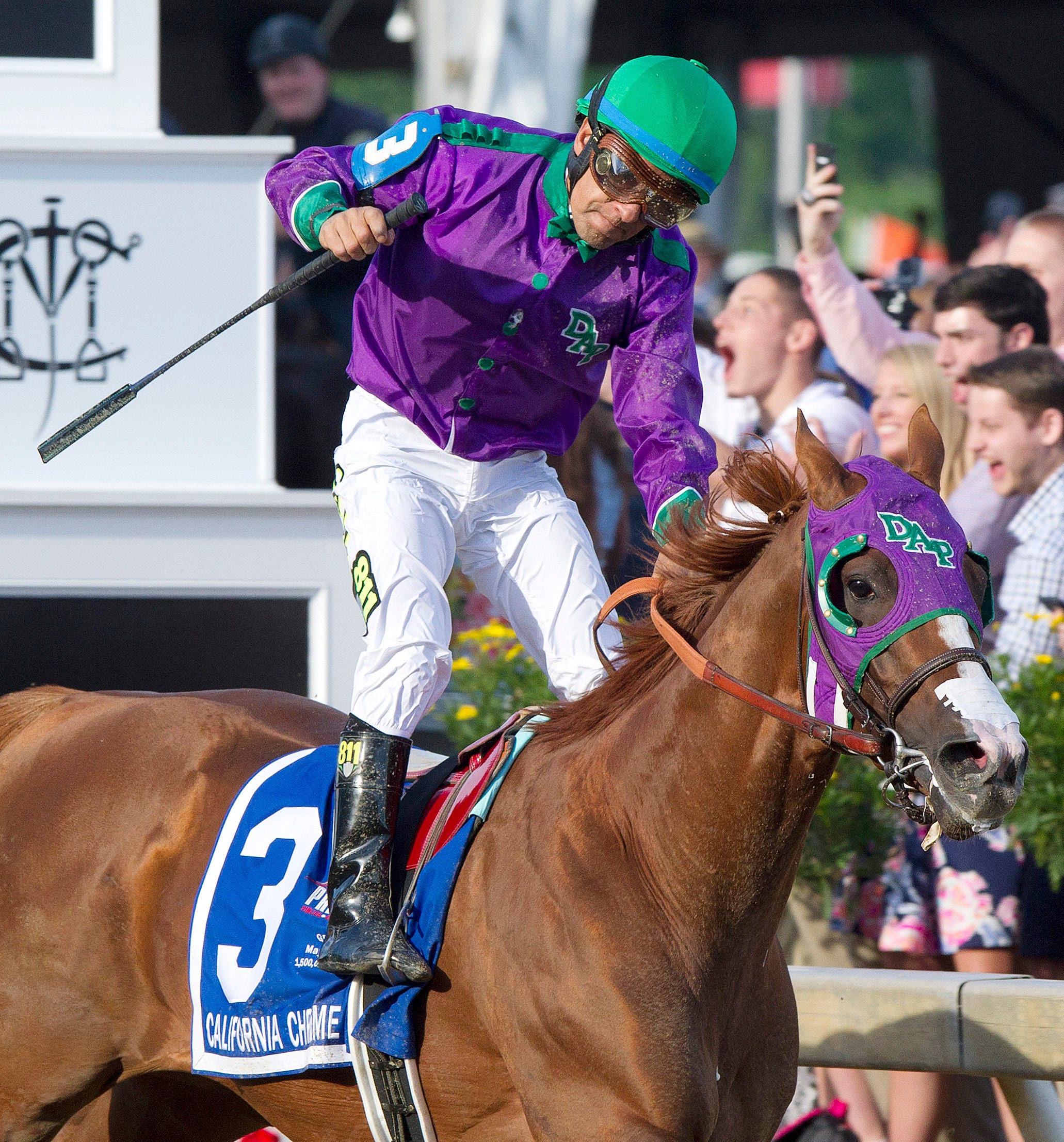 California Chrome prevails in Preakness