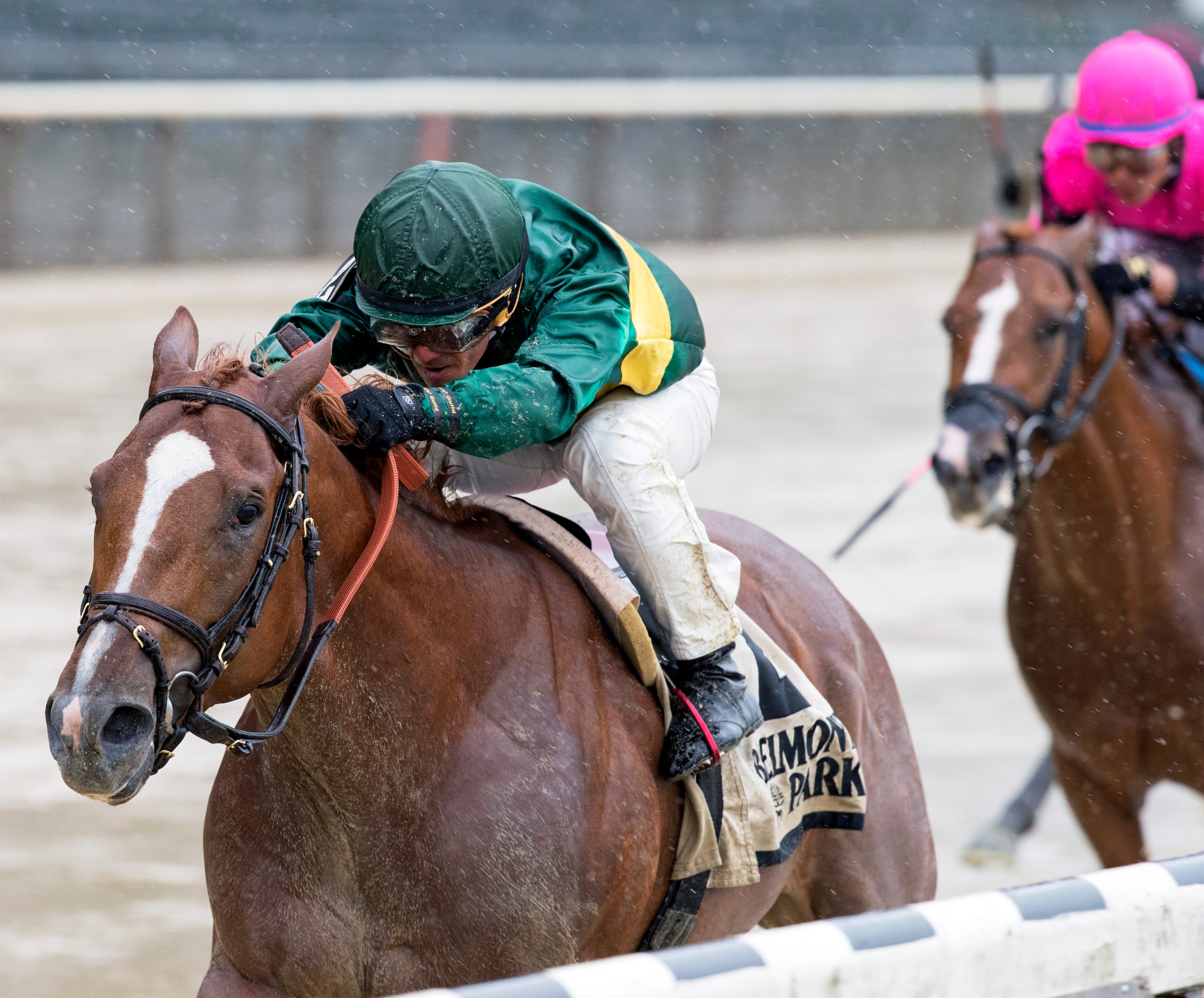 Timeline cuts the corner to win Peter Pan Stakes