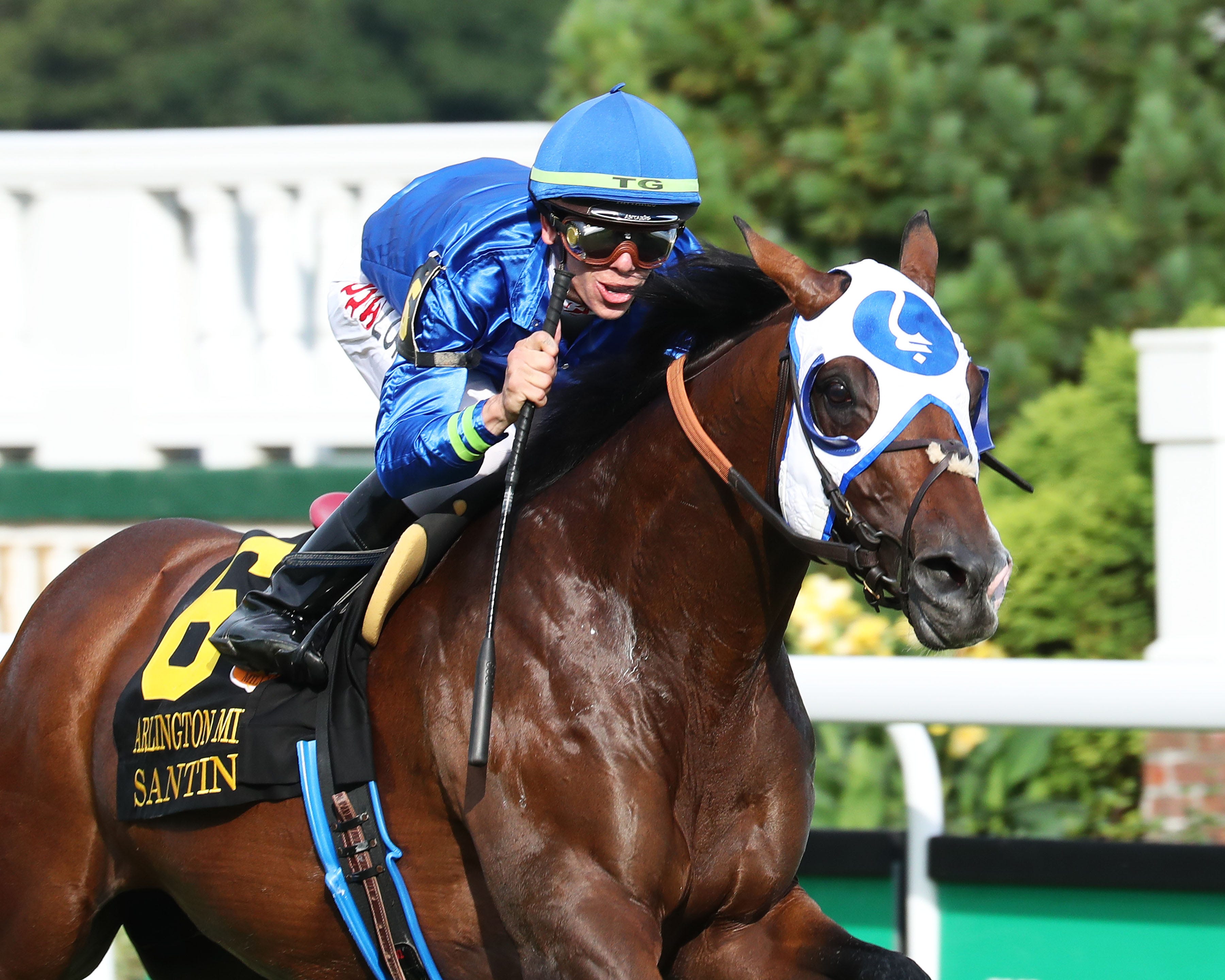 Santin favored over Maker's five in Kentucky Cup Classic