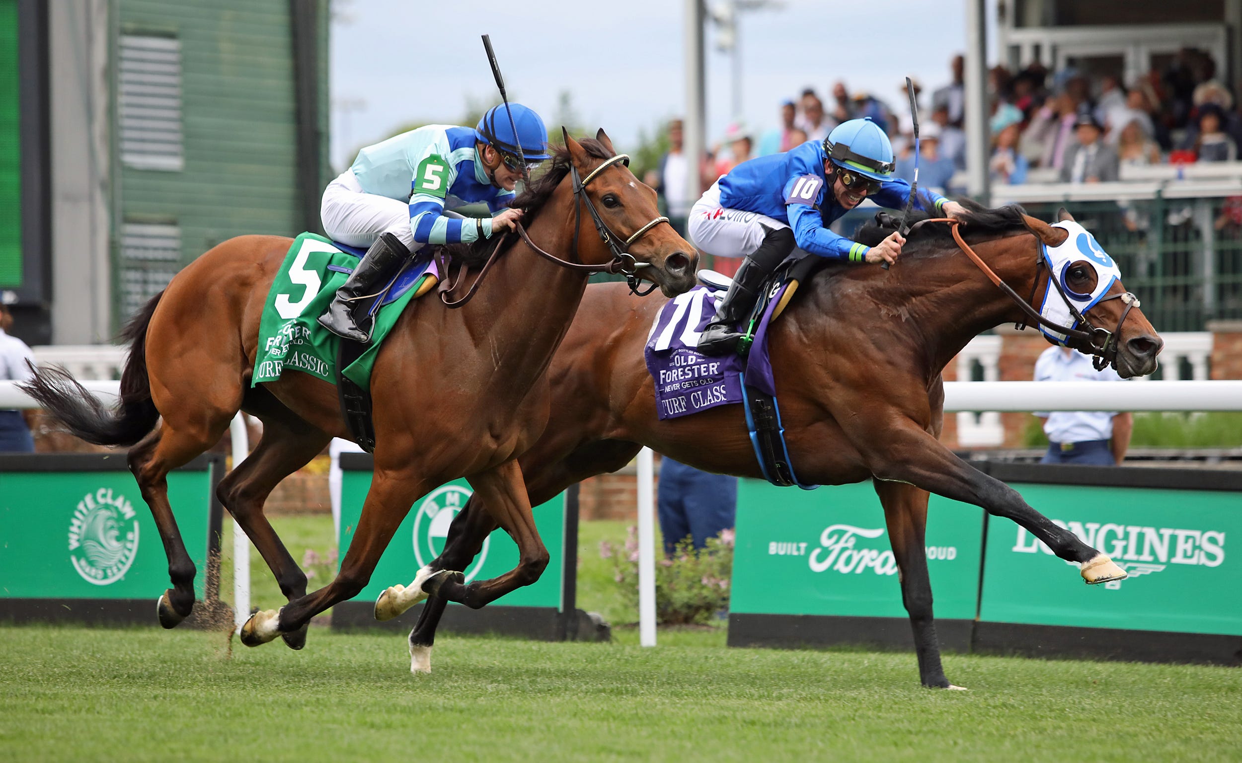 Turf racing at Churchill will be limited to stakes until end of meet