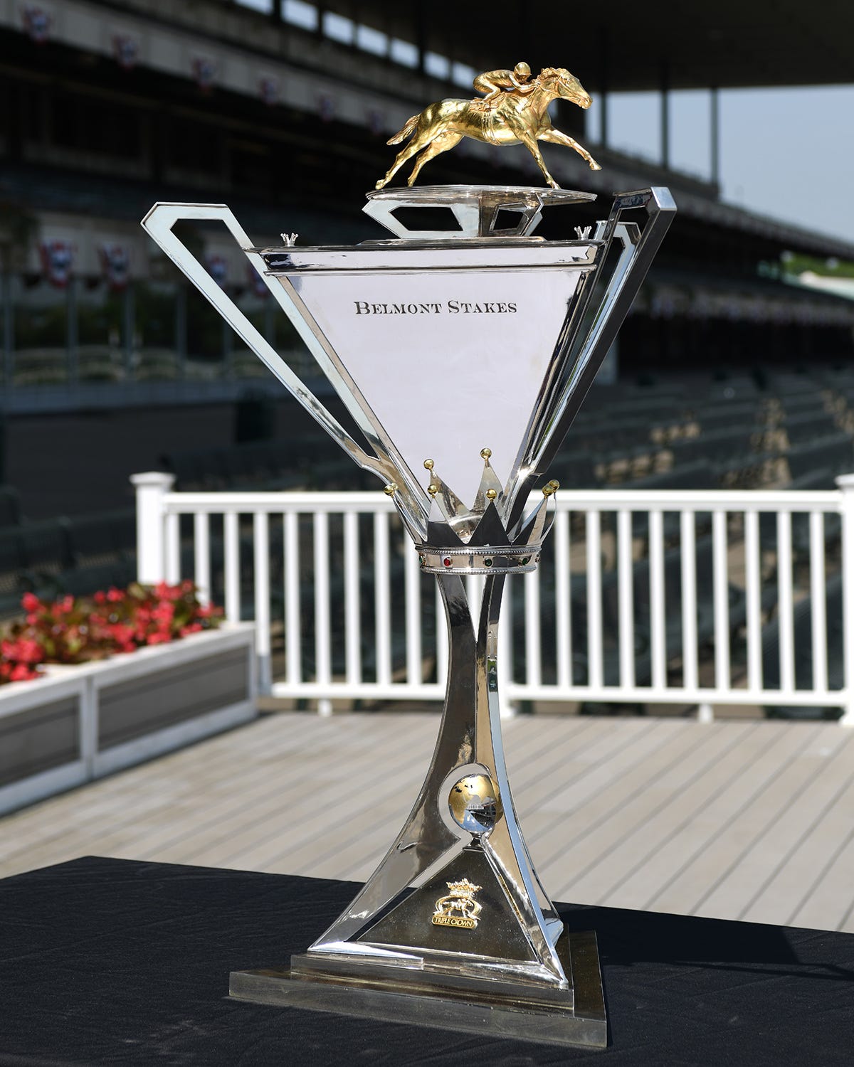 New Triple Crown trophy designed to be mobile