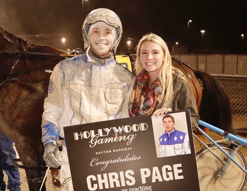 Hollywood Dayton: Chris Page scores career victory 5,000