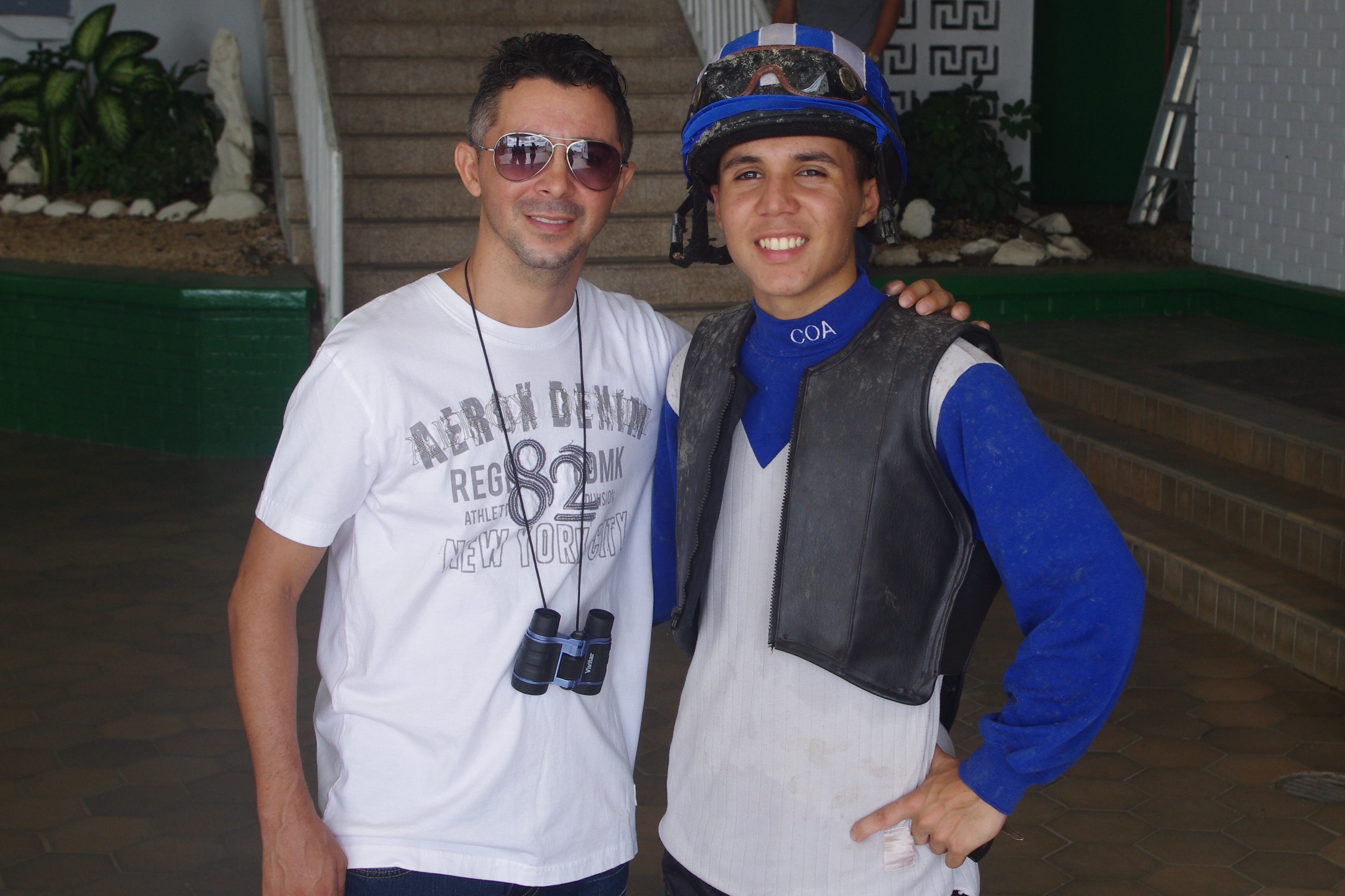 Keiber Coa presses on a year after father's fateful spill