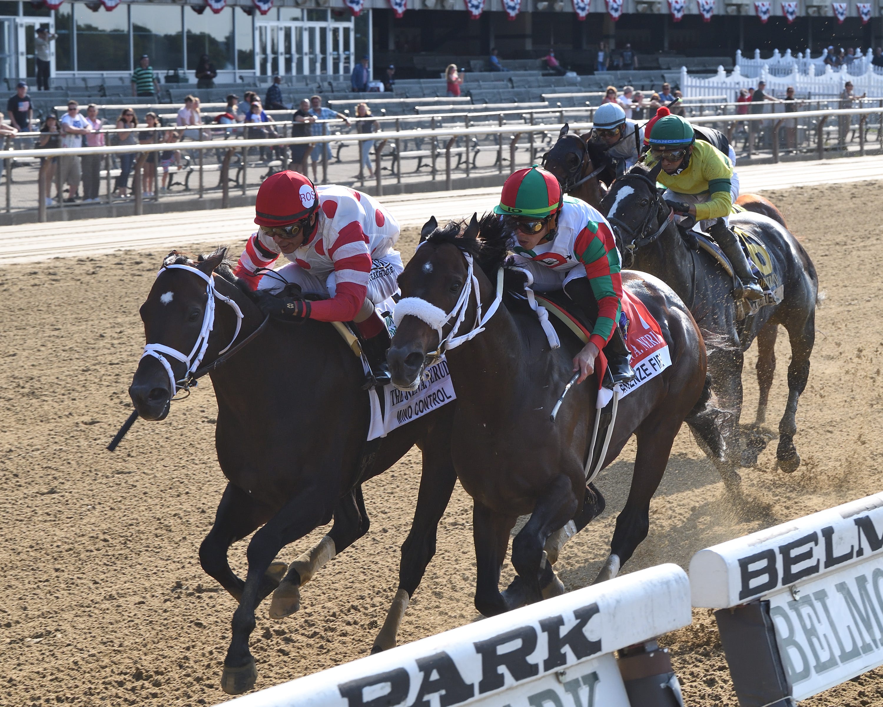 Mind Control edges Firenze Fire in John Nerud Stakes