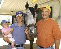 Triola gang gets behind its horse