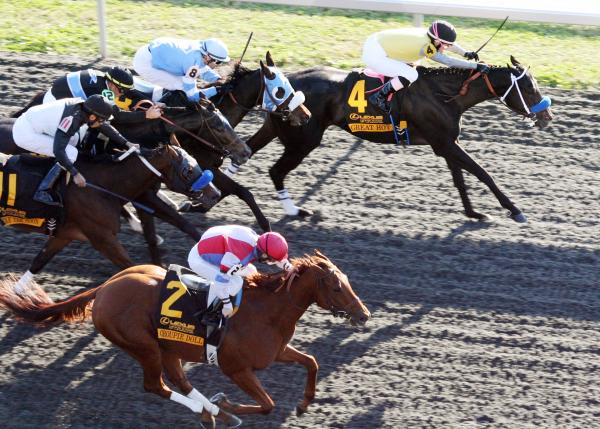 Keeneland: Great Hot holds off Groupie Doll to win Raven Run Stakes